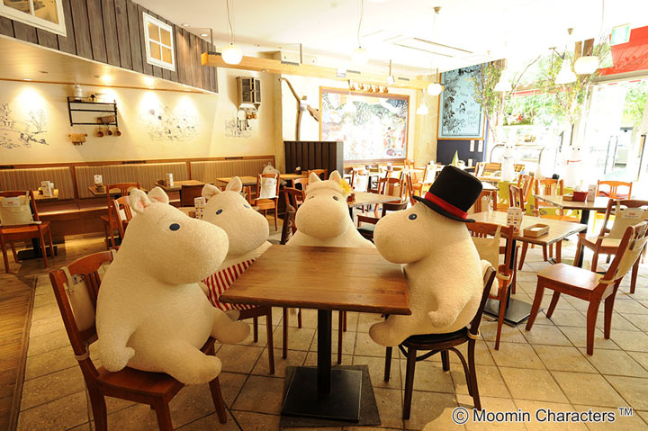 Moomin Cafe @ Tokyo Dome – Jessica Tamaki